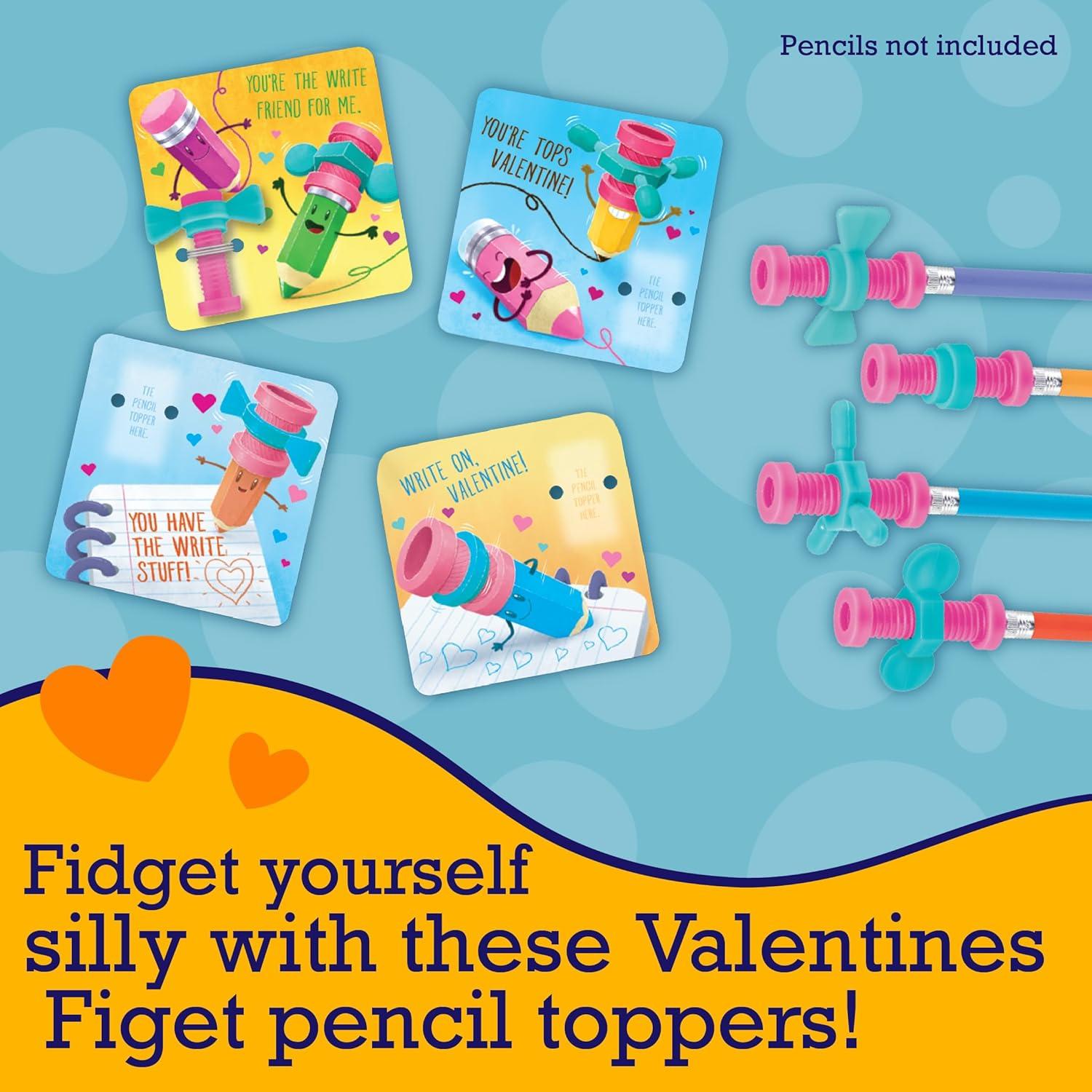Peaceable Kingdom Valentines Cards for Kids Classroom, Set of 28 ...